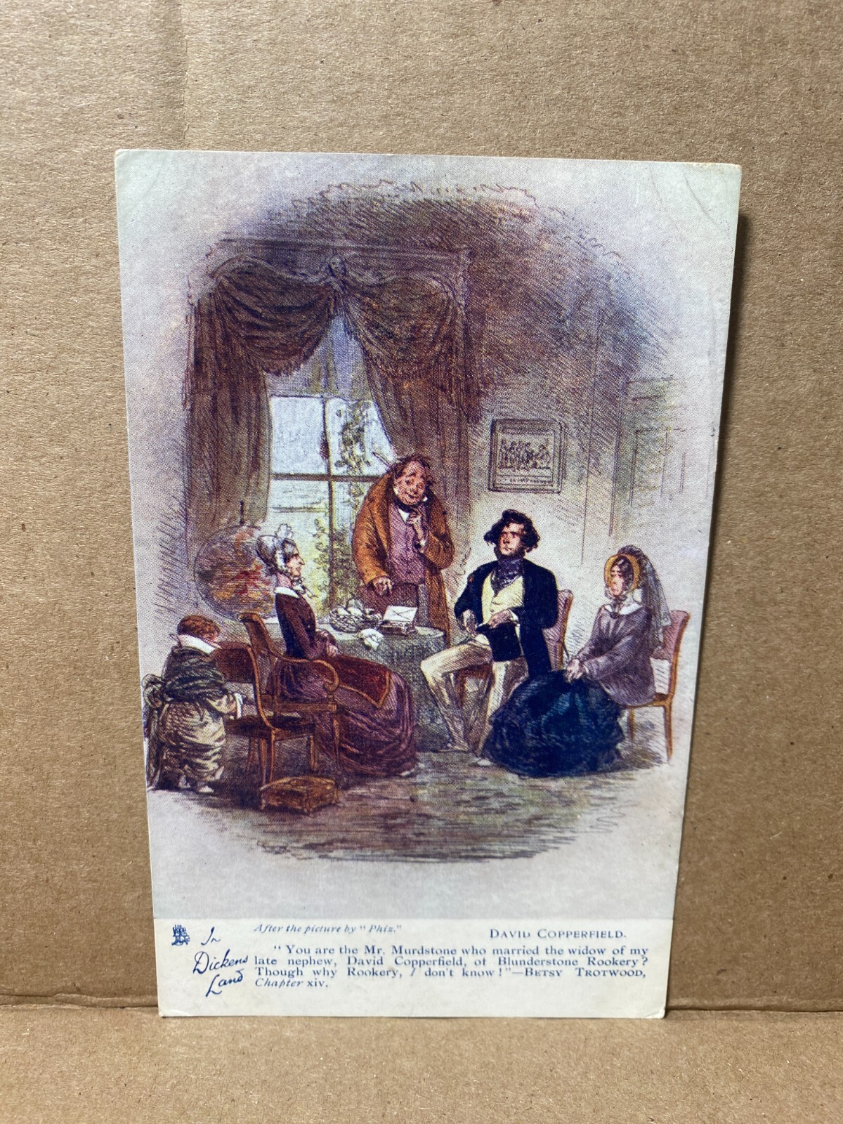 David Copperfield You Are The Mr Murdstone Dickens Land Oilette Tuck ...