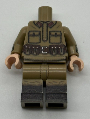 Lego Minifigure WW2 Russian Officer Solider - The Minifig Co - TMC ...