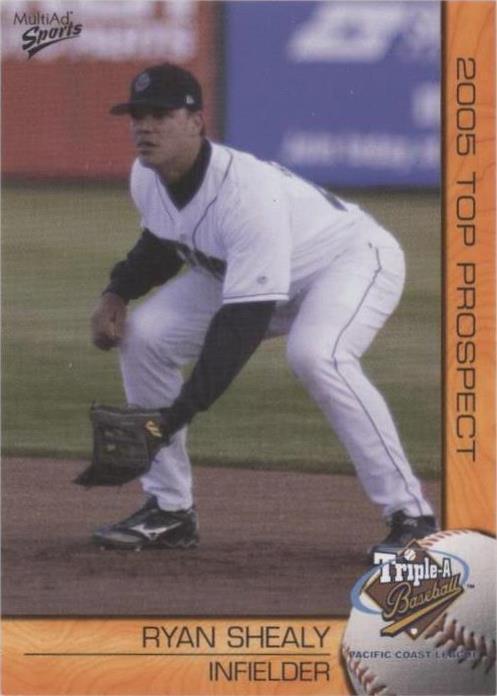 2005 MultiAd Sports Pacific Coast League Top Prospects - Ryan Shealy ...
