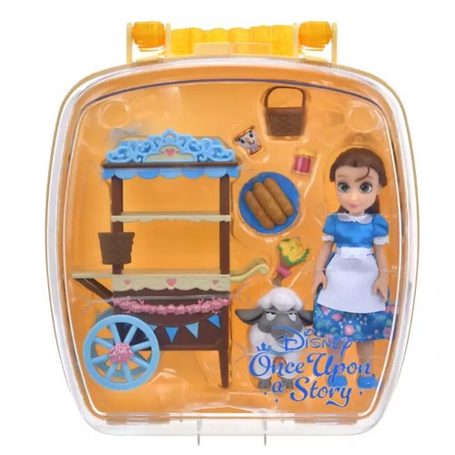Disney Store Japan Belle Chip Doll Mini Playset Once Upon a Story Kids ...
