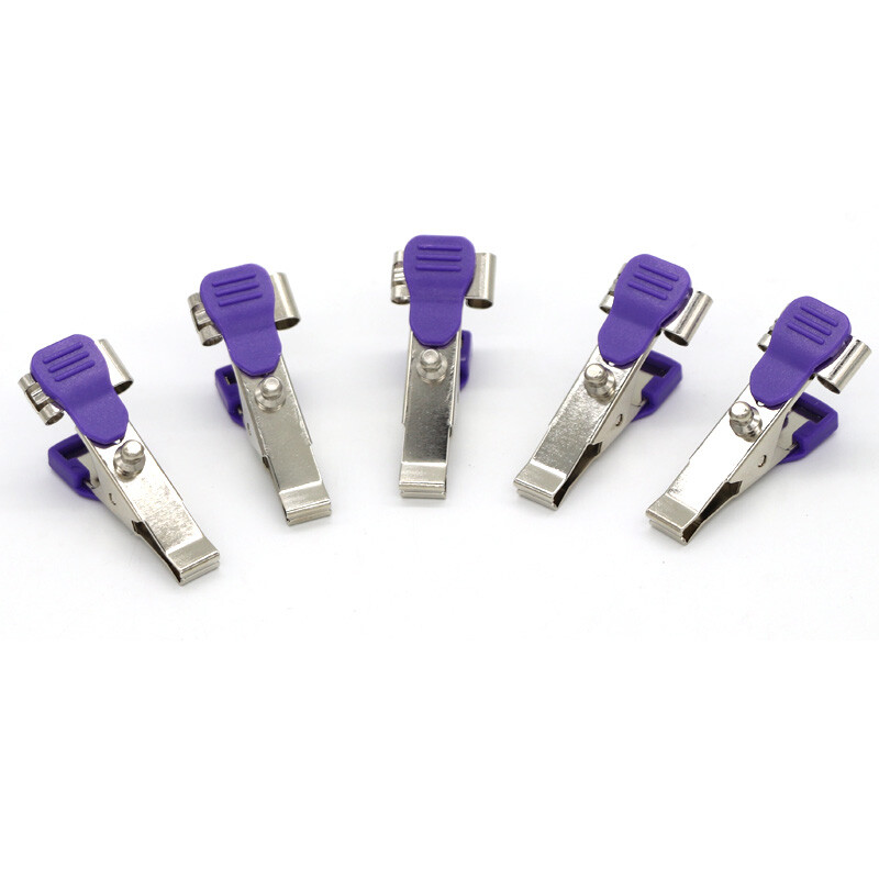 10pc Veterinary/Pet ECG/EKG Alligator electrode Clip , universal ...