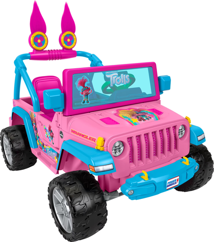 Trolls Band Together Jeep Wrangler Ride-On Toy 12 V Max Speed: 5 Mph | eBay