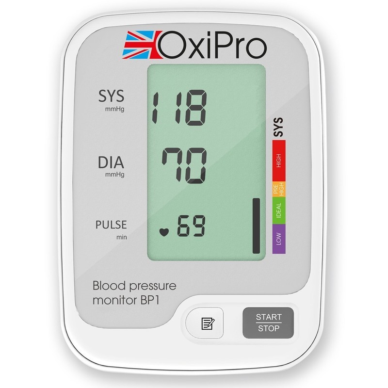 OxiPro BP1 - NHS Supplied Blood Pressure Monitor / BP Machine - CE ...
