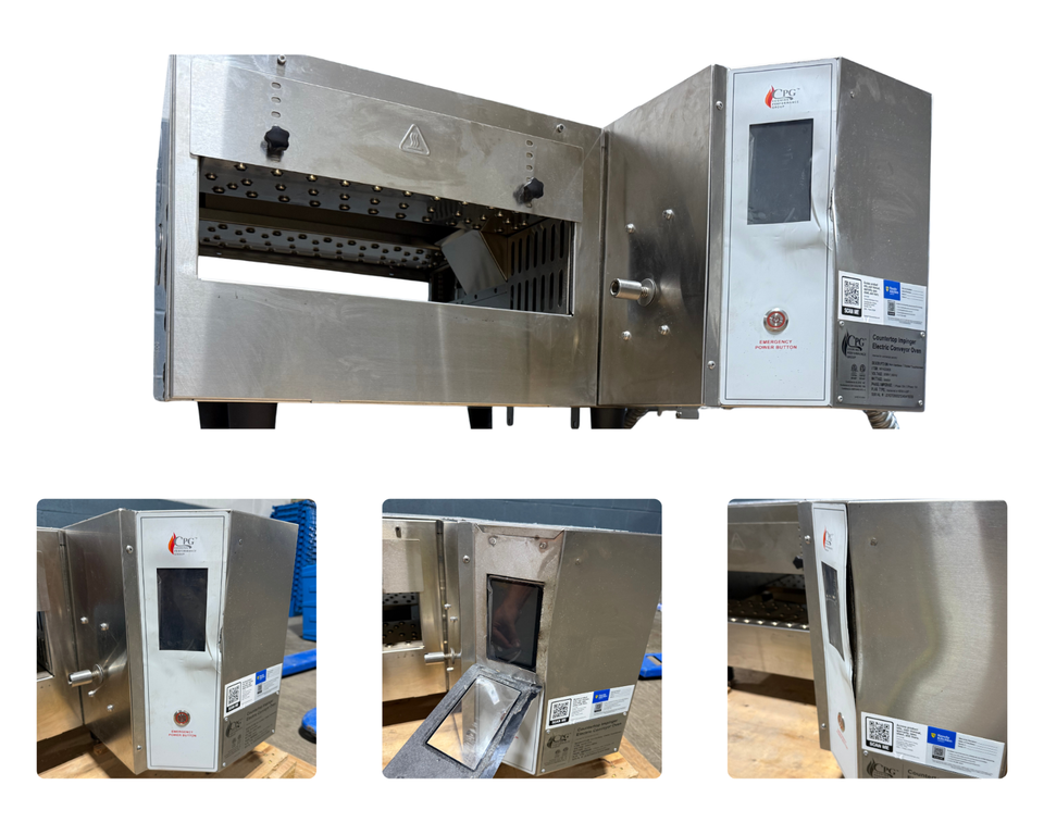 Cooking Performance Group ICOE-32-B Countertop Impinger Conveyor Oven ...