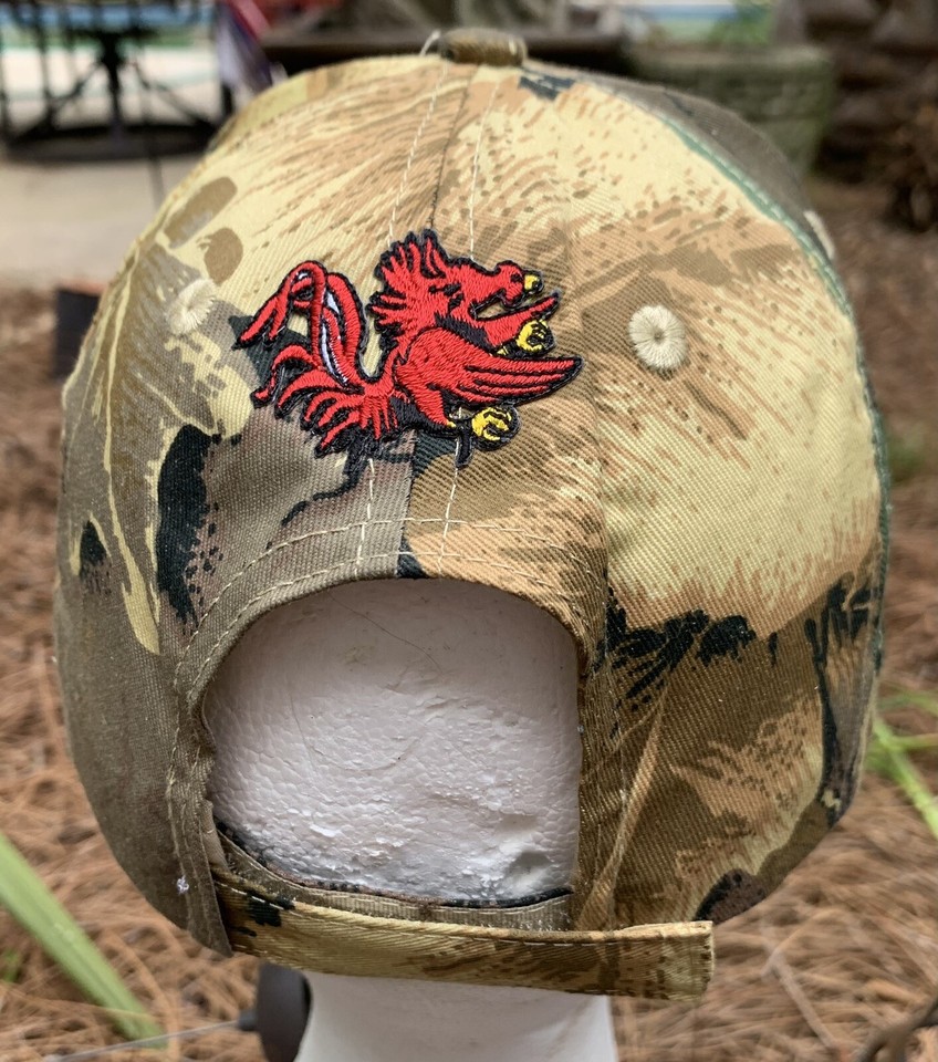 University Of South Carolina Gamecocks Block C Camo Cap | eBay
