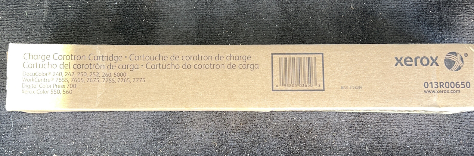 Xerox Docucolor Corotron Charge Assembly Part # 013R00650, | eBay