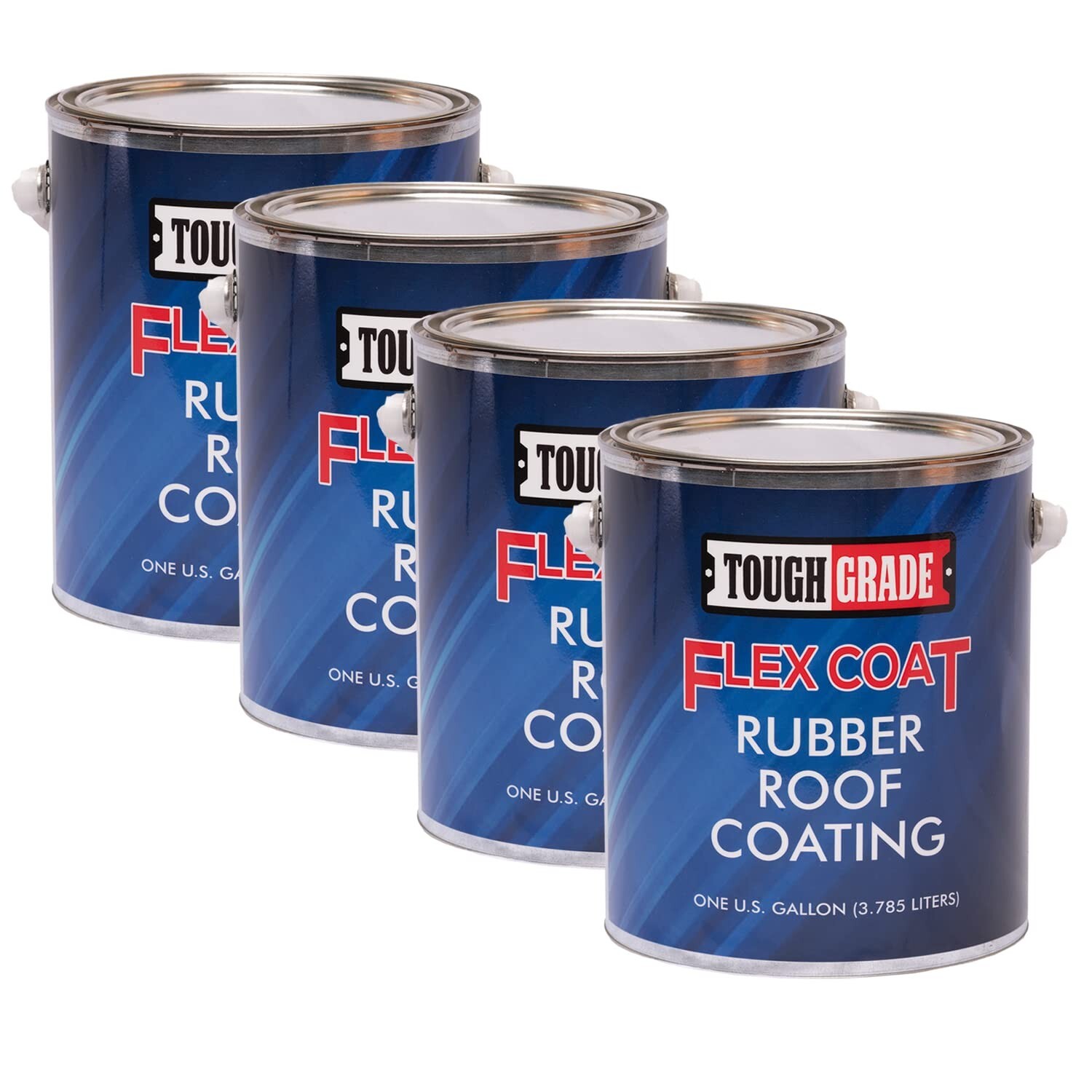 Tough Grade Flex Coat Rubber Roof Coating | RV Rubber Roof Coating - 4 Gallons | eBay