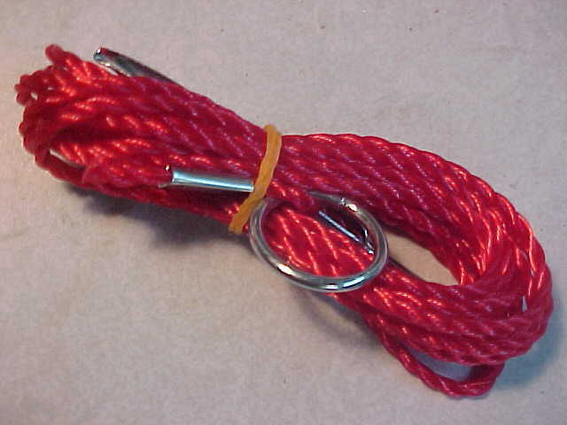 5 NEW FISHING STRINGERS 9 ' feet RED POLY PANFISH fish | eBay