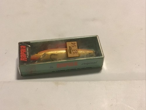Vintage Finland Rapala Fishing Lure Original Floating 7 GFR 2 3/4" NIB ...
