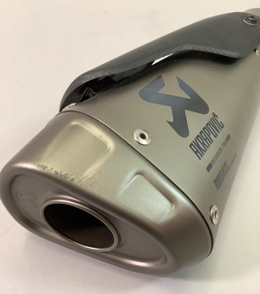 Akrapovic Titanium Race Exhaust for Ducati Panigale V4 2018-2021 ...