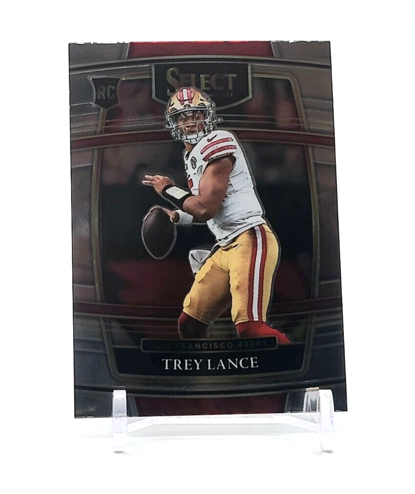 Trey Lance ROOKIE CARD 2021 Panini Select #45 San Francisco 49ers (RC ...