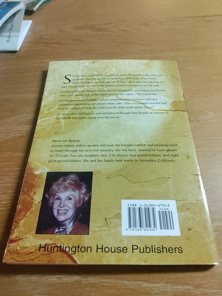 THE DESERT RAT: THE REMARKABLE STORY OF AILEEN COLEMAN By Annette Adams ...