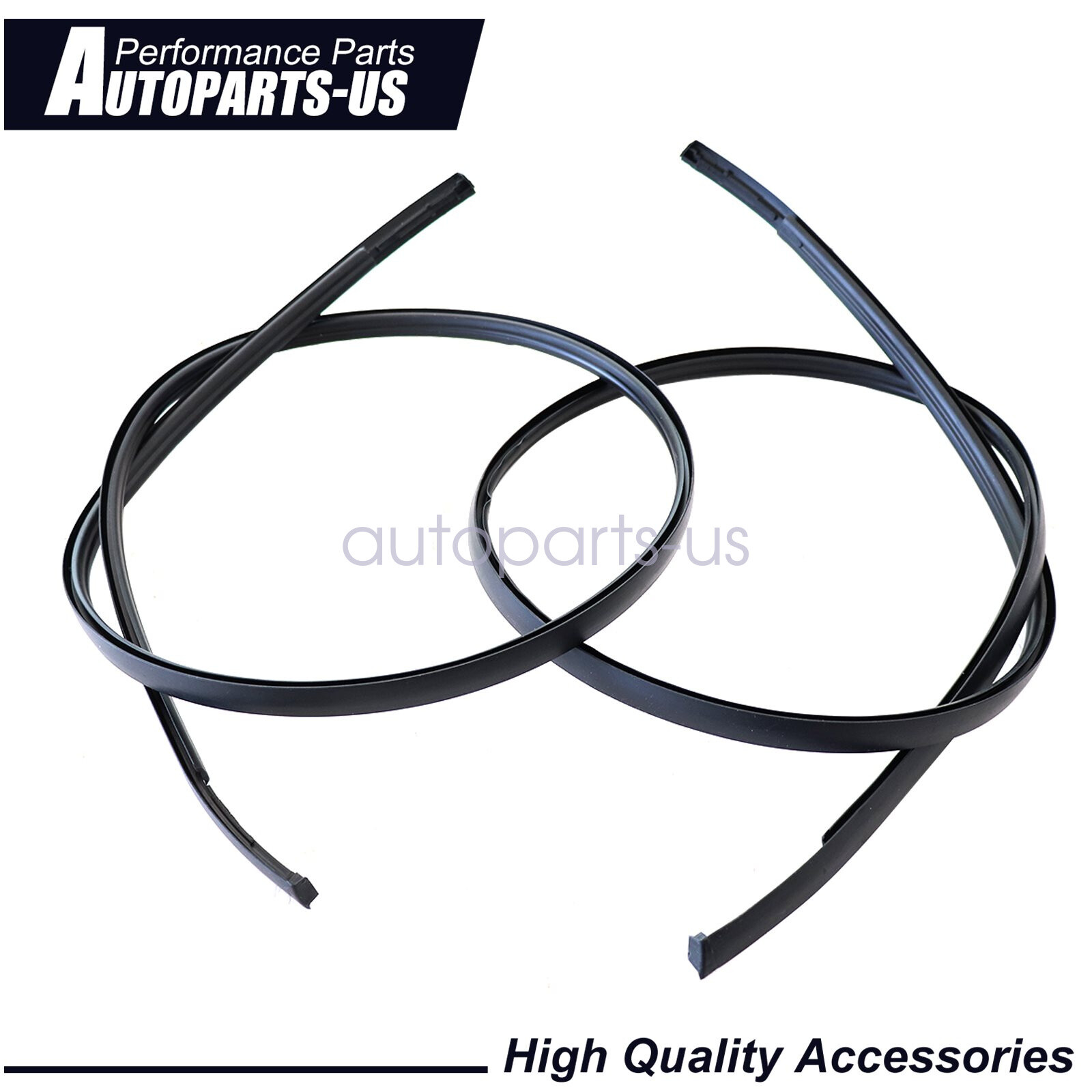 2PCS Roof Drip Mouldings Trim LH&RH Side for Nissan Sentra 2013 2014 ...