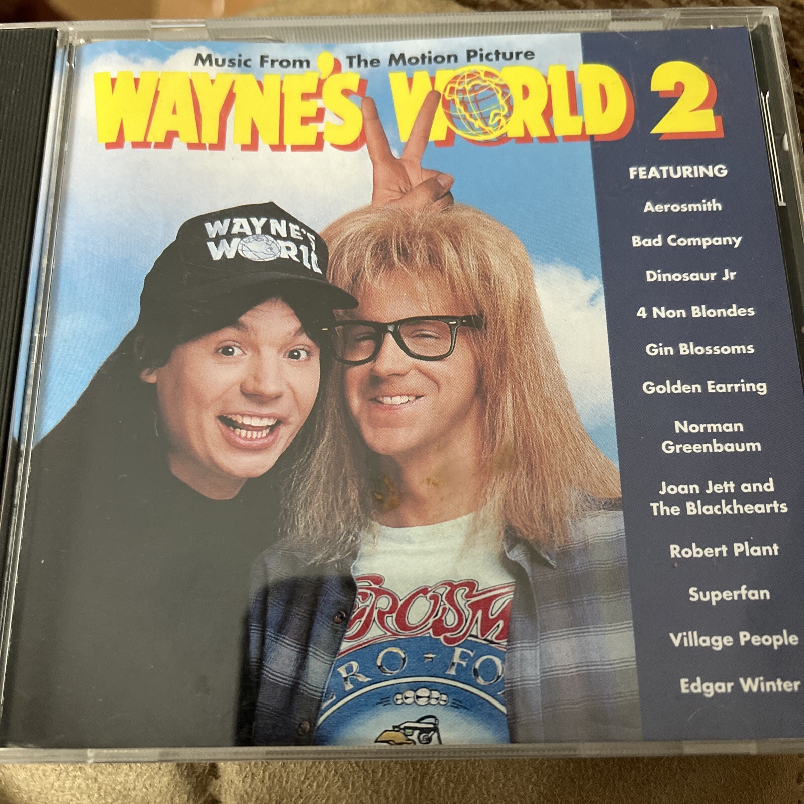 WAYNE'S WORLD 2 SOUNDTRACK (CD, 1993, Warner Bros.) 93624548546| eBay