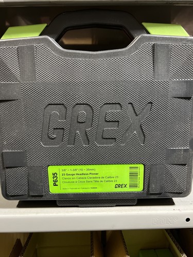 New Grex P635 23 Gauge (Ga.) 1-3/8" Length Headless Pinner - P635 ...