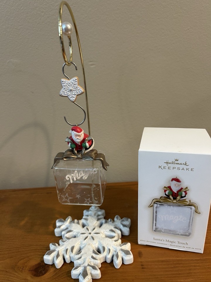HALLMARK 2009 SANTA'S MAGIC TOUCH KEEPSAKE ORNAMENT | eBay