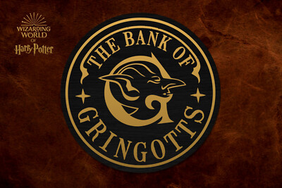 Harry Potter Gringotts Wizarding World Bank Diagon Alley Sign - Free ...