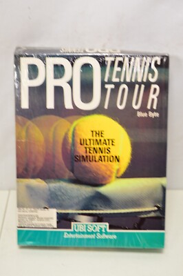 NEW Pro Tennis Tour Blue Byte Ubi Soft 3.5" Computer Game IBM PC | eBay