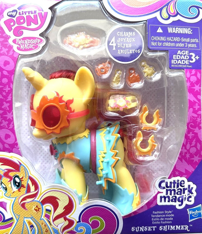 My Little Pony Friendship Is Magic Sunset Shimmer 6 Inch Fashion Style ...