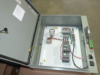 Pump Control Panel Size 2 30HP@480V FLNG, CB,HOA,STRT,CPT N4/12 1yr ...