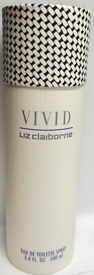 *VINTAGE* VIVID by LIZ CLAIBORNE 3.4 oz/ 100 ML Eau De Toilette Spray ...