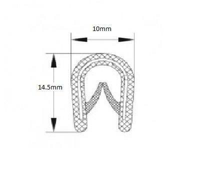 VW T5 Campervan Side Window Trim Full length (One Window) - Black | eBay