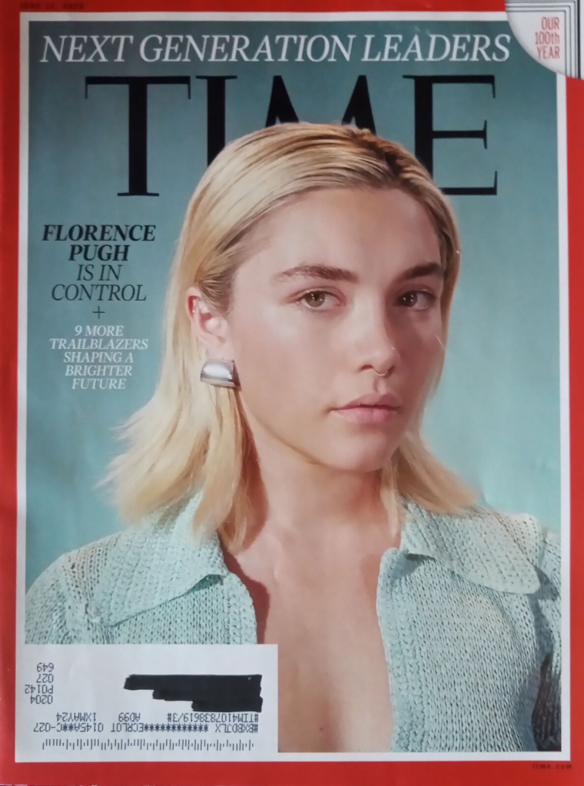 TIME Magazine June 12, 2023: Next Generation Leaders / Florence Pugh ...