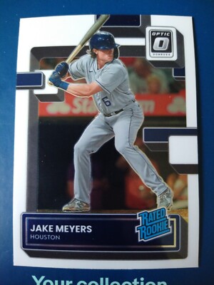 2022 Donruss Optic Baseball Jake Meyers #47 Houston Astros Rated Rookie ...