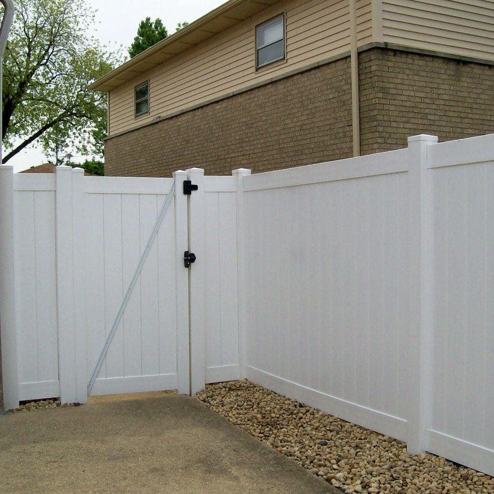 Vinyl Fence Gate Installation Gate Installation In Lowell | Shannon