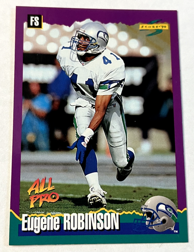1994 Pinnacle Score '94 All-Pro NFL Card #164 Eugene Robinson Seattle ...