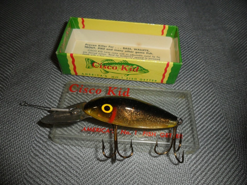 Vintage Cisco Kid Lures Retailer Case Pack Rare & Complete Case 12 ...