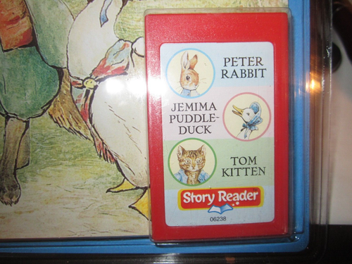 Story Reader Beatrix Potter 3 Storybooks W/ 1 Cartridge for sale online ...