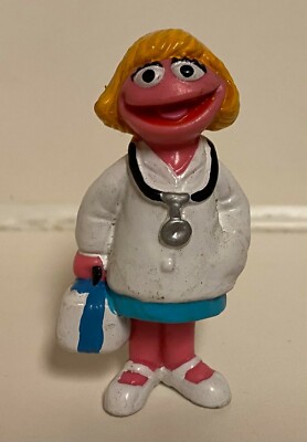 Prairie Dawn Doctor Applause PVC Figurine 1998 Sesame Street | eBay