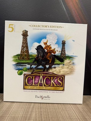 *NEW IN SHRINK WRAP* Clacks: A Discworld Board Game (Collector's ...