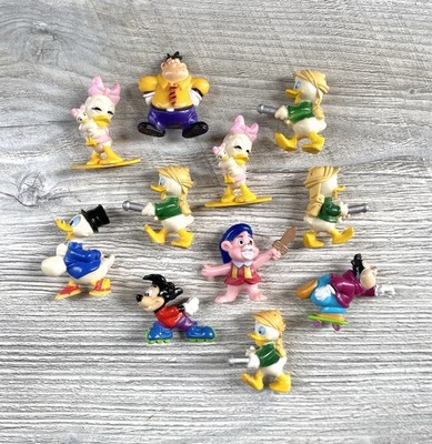 Vintage Disney Kellogs PVC Toy Lot DuckTales Goof Troop Scrooge McDuck ...