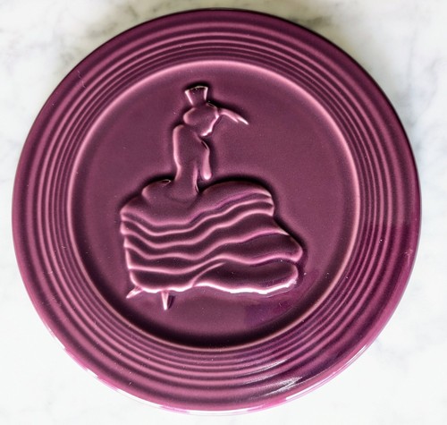 Fiestaware Fiesta Ware 2006 Heather Purple 6" Trivet Hot Plate Retired ...