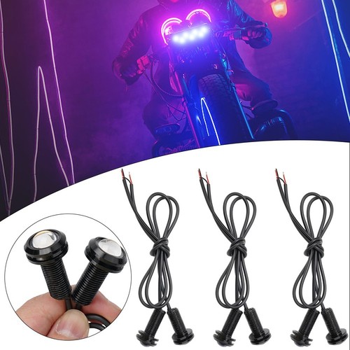 Long Lasting Pink Purple LED Lights Set of 6 for Car Motorcycle Truck ...