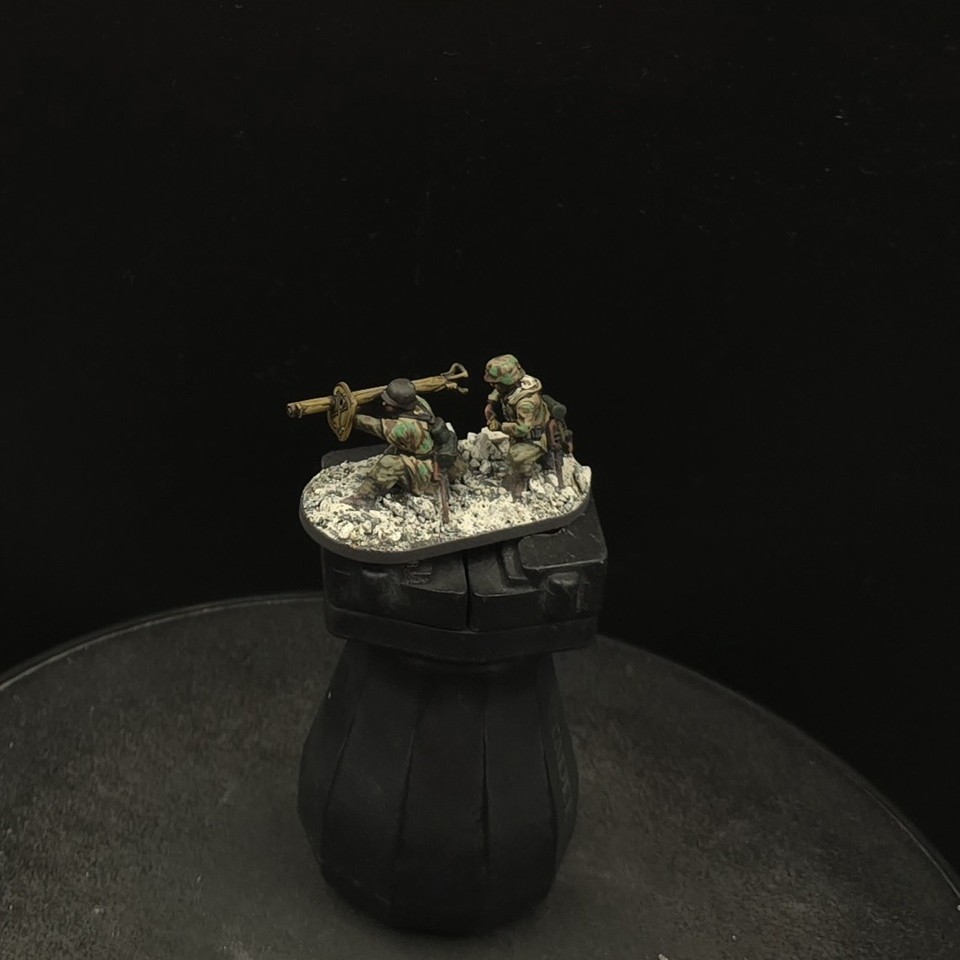 Pro Painted 28mm Bolt Action Ww2 German Late War Panzershreck Team ...