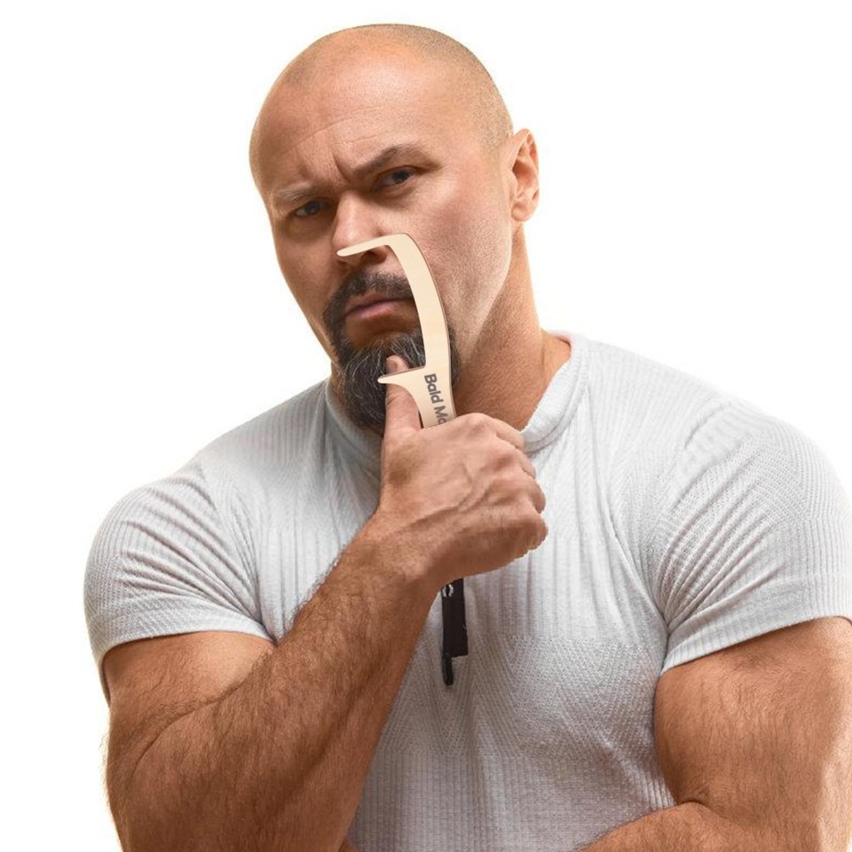 Wooden Comb For Bald Man Prank Toy Grooming Tool Funny Bald Man Comb ...