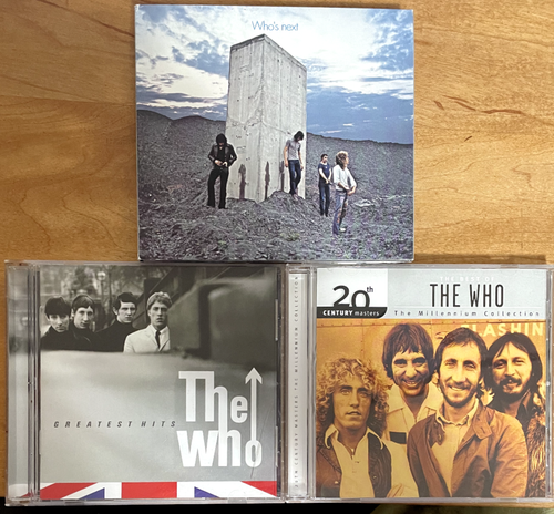 THE WHO -3 CD LOT - WHO'S NEXT DELUXE EDITION / MILLENNIUM/ GREATEST ...