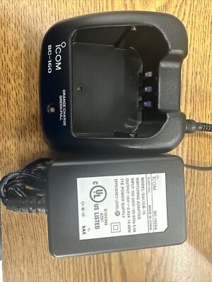 ICOM Desktop Charger BC-160. Switching Adapter Model: SA115B-15 | eBay