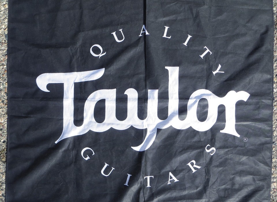 Taylor Quality Guitars - Dealer Banner - Large - Used | eBay
