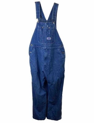 Big Smith Men's 36 x 29 Denim Jean Bib Overalls Farmer countrycore ...