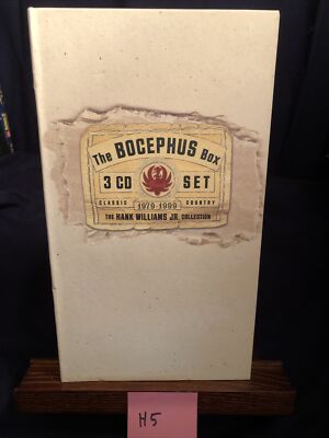BOCEPHUS BOX 3 CD BOXSET HANK WILLIAMS JR 1979-1999 NEAR MINT FREE SHIP ...