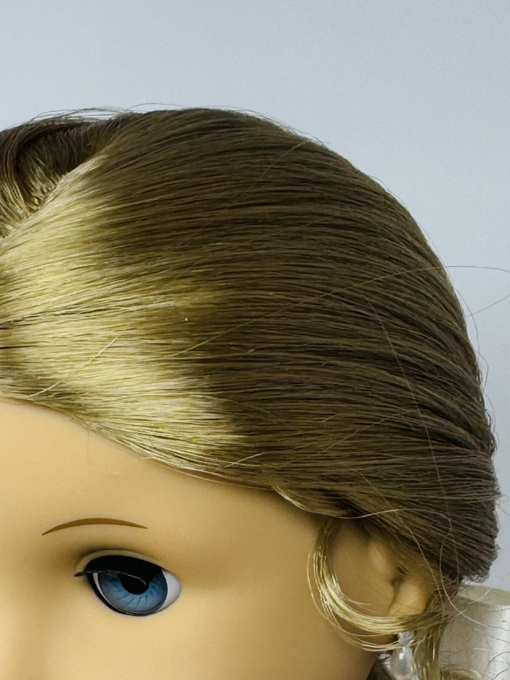 NEW American Girl Elizabeth Doll Meet Outfit Pinner Cap Necklace Box ...