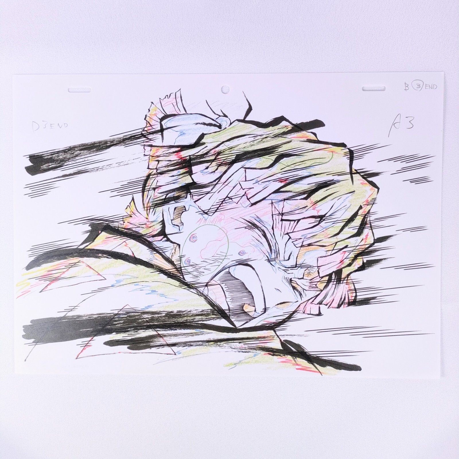 Zenitsu Agatsuma Demon Slayer Reproduction Original Picture Shueisha ...