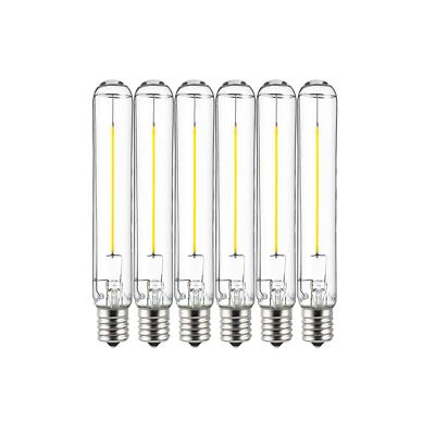 Sunlite LED Filament T6 T6.5 Tubular Light Bulb 2 Watts, Dimmable 6 ...