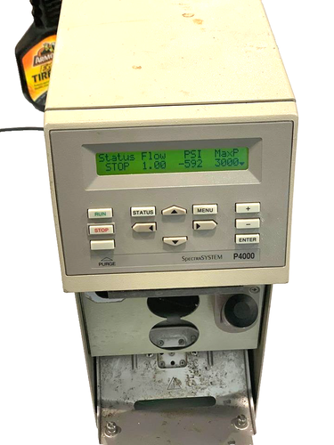 Spectra Physics Spectra System P4000 Quaternary Gradient Pump POWER ON ...