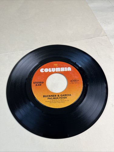 Buckner & Garcia PAC-MAN FEVER 1981 7” Vinyl 45 Single Columbia 18 ...