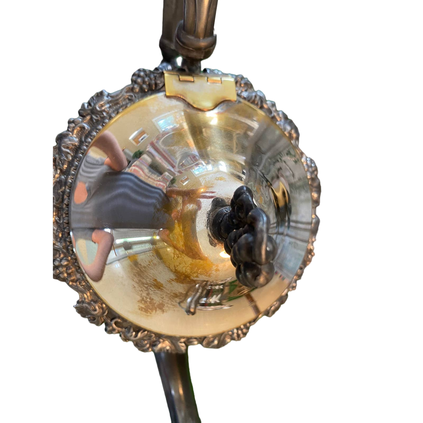 Vintage BSC Holloware Silverplate Tea Set w/ Footed Waiter’s Serving ...